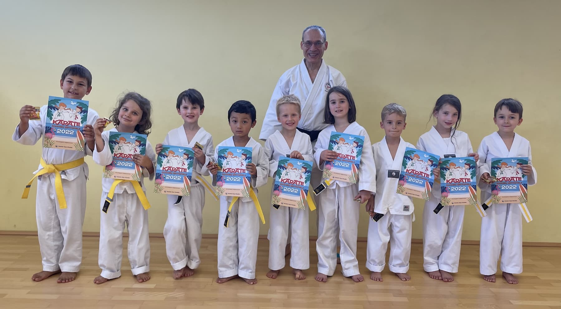 Karate Sommerspiele 2022 in der Kinderkarateschule Hamid Khatibi