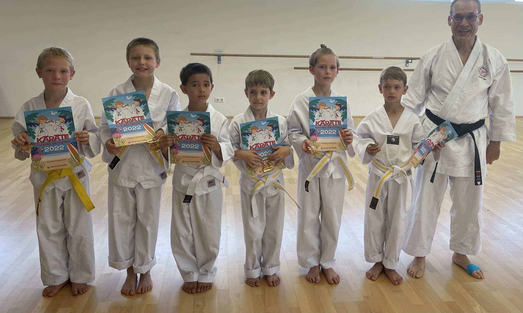 Karate Sommerspiele 2022 in der Kinderkarateschule Hamid Khatibi
